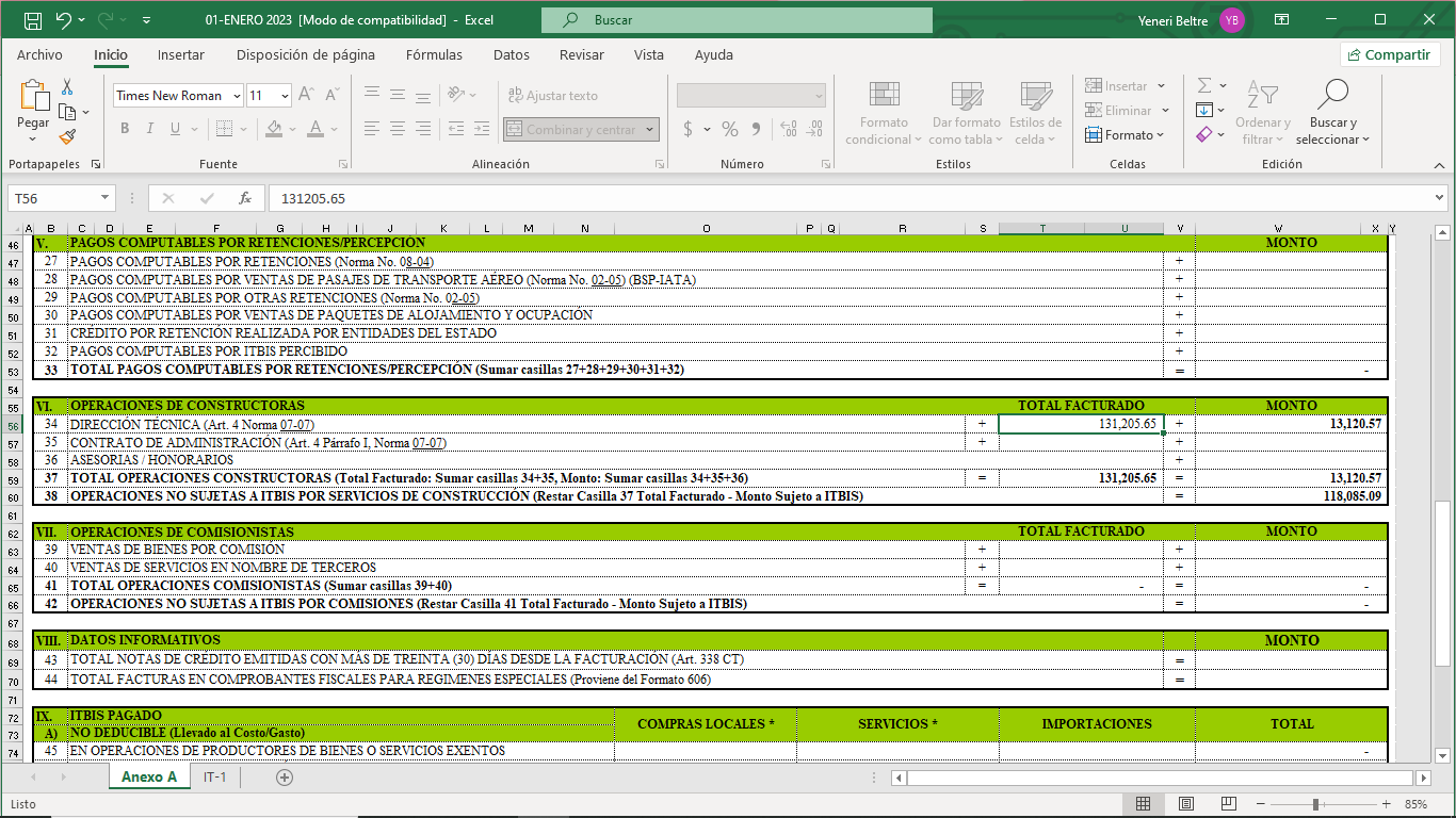 ‎Casilla 34 del Anexo A del IT-1 | Comunidad de Ayuda de la Dirección ...