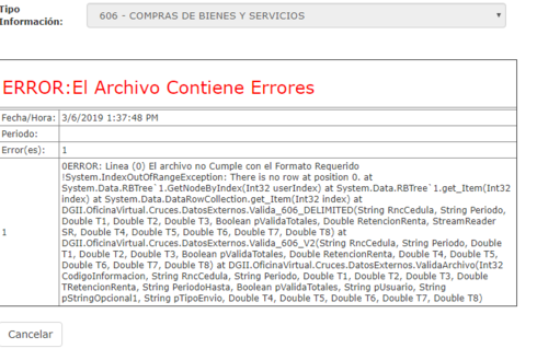 ‎ENVIO FORMATO 606 | Comunidad de Ayuda de la Dirección General de ...