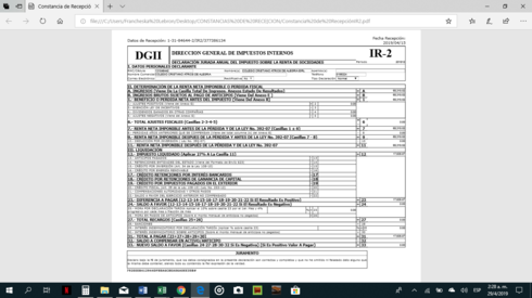 ‎Envie el ir2 y no fue llenado correctamente, como puedo rectificarlo ...