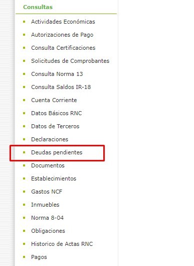 ‎Donde puedo ver las deudas que tengo incluyendo las que están en cobro ...