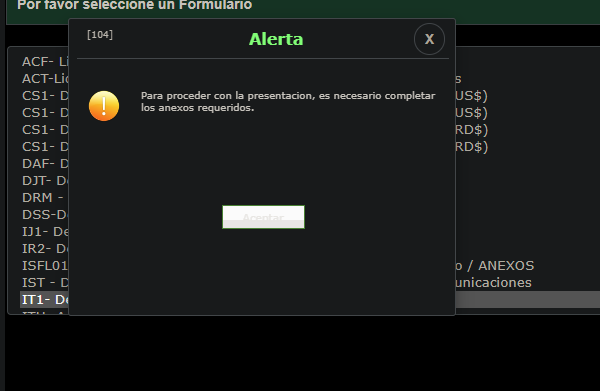 ‎ara proceder con la presentacion, es necesario completar los anexos ...